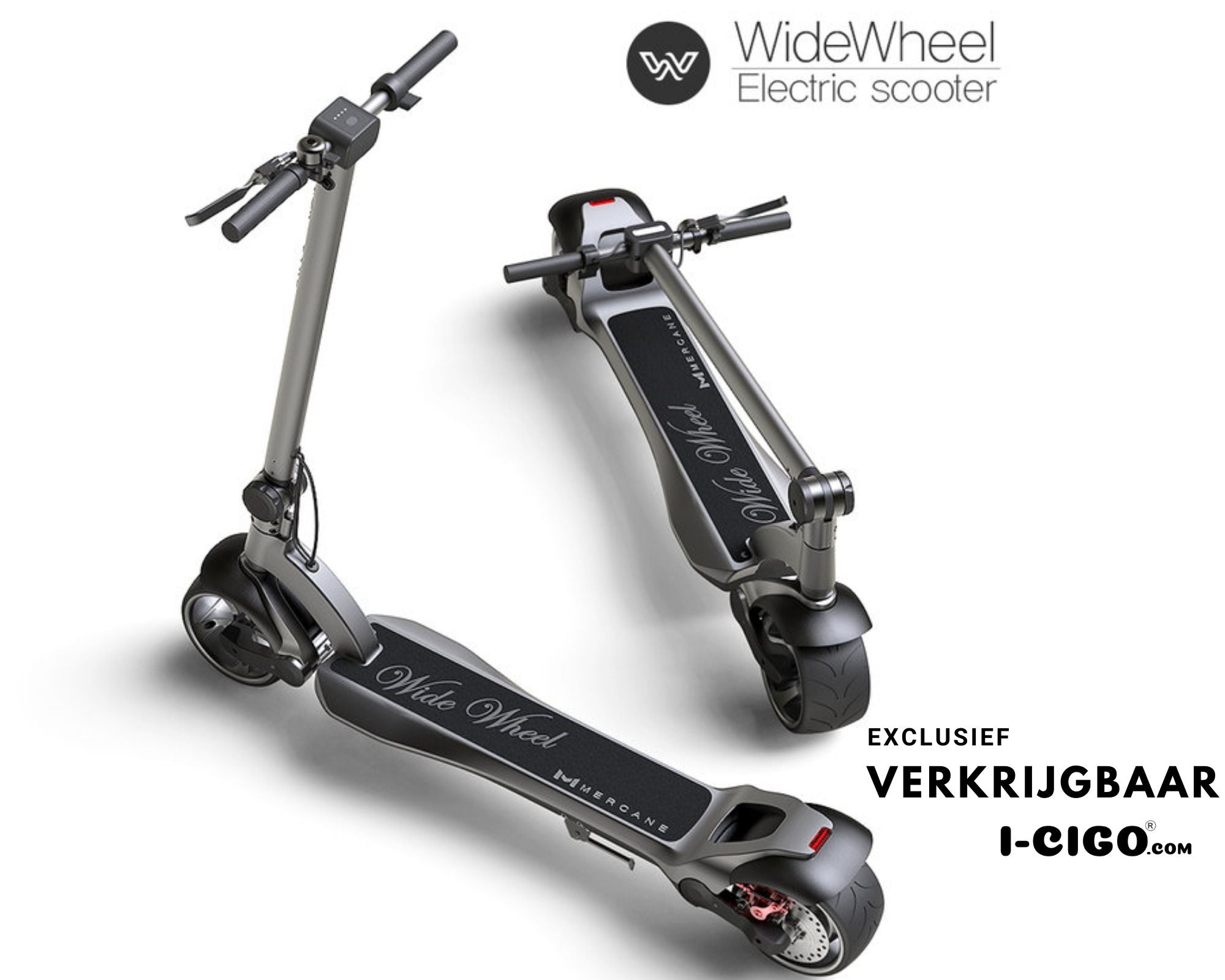WideWheel kickscooter - Widewheel pro - widewheel standaard ...